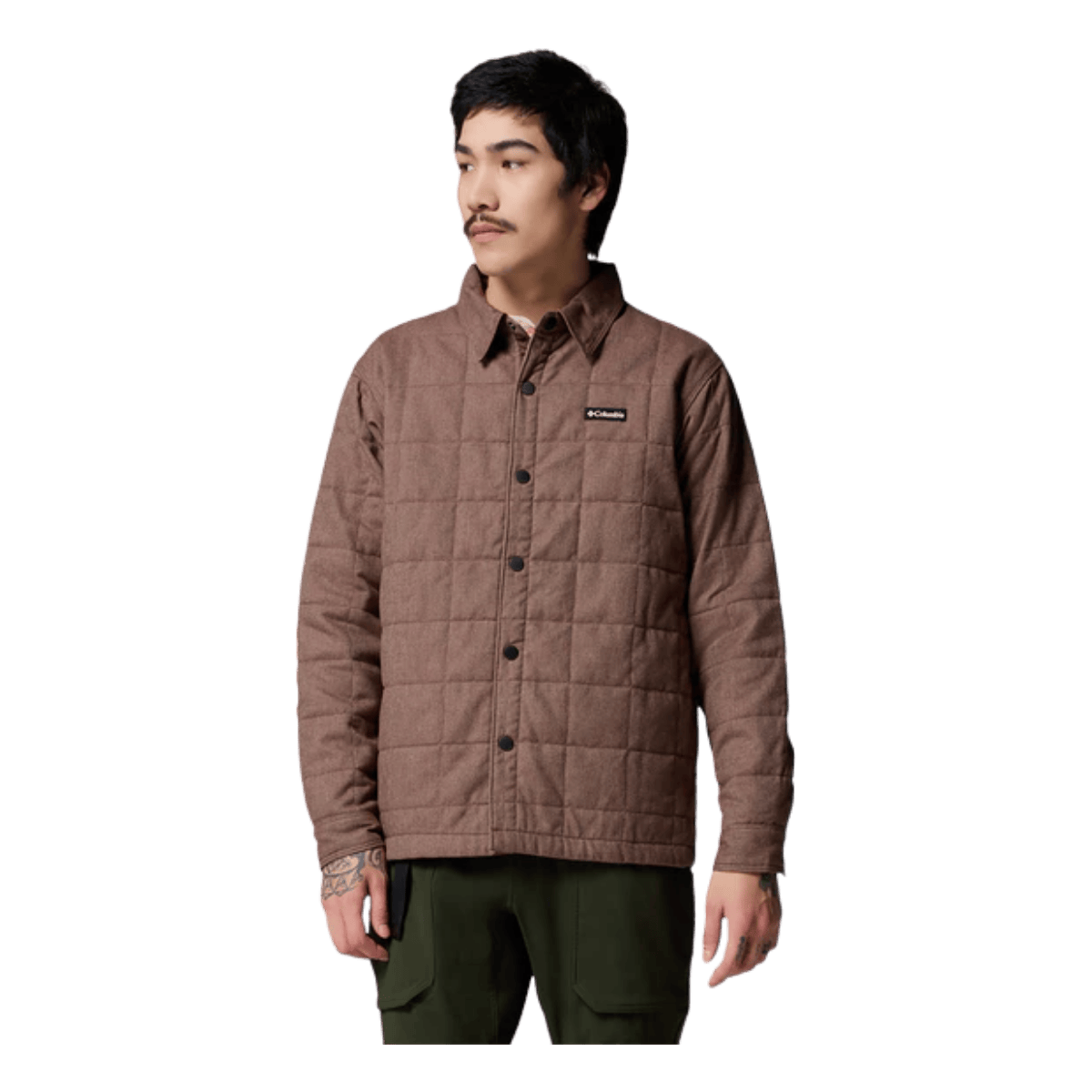 COLUMBIA MEN'S LANDROAMER QUILTED SHIRT JACKET - TOBACCO – Joe's ...